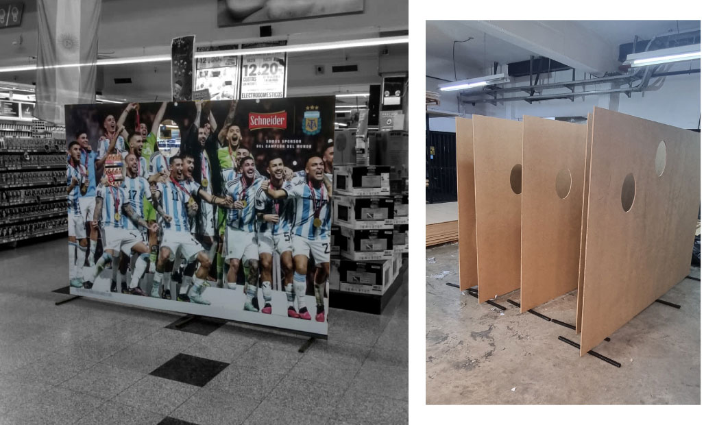 Realizamos la producción y entrega de 100 bastidores troquelados con ...